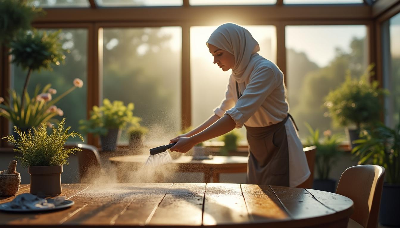 Dépoussiérer les meubles en plastique dans une véranda - astuces ...
